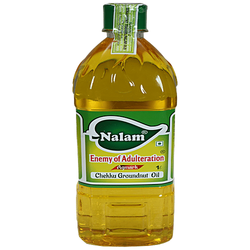 Buy Nalam Agmark Chekku Groundnut Oil Online at Best Price of Rs 247.95 ...