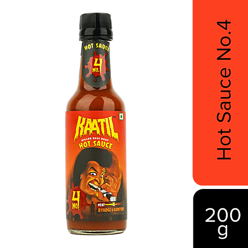 Buy Kaatil Hot Sauce - No.4 Online at Best Price of Rs 258.64 - bigbasket