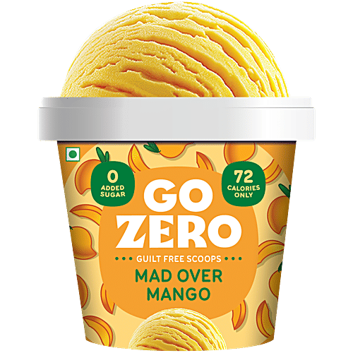 Buy Go Zero Mad Over Mango Guilt Free Ice Cream Scoops Online at Best ...