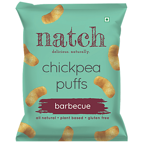 Buy Natch Chickpea Puffs - Barbecue, All Natural, Plant-Based, Gluten ...