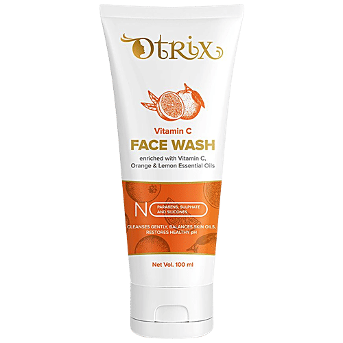 Buy Otrix Vitamin C Face Wash - Gently Cleanses Skin, Restores Healthy ...