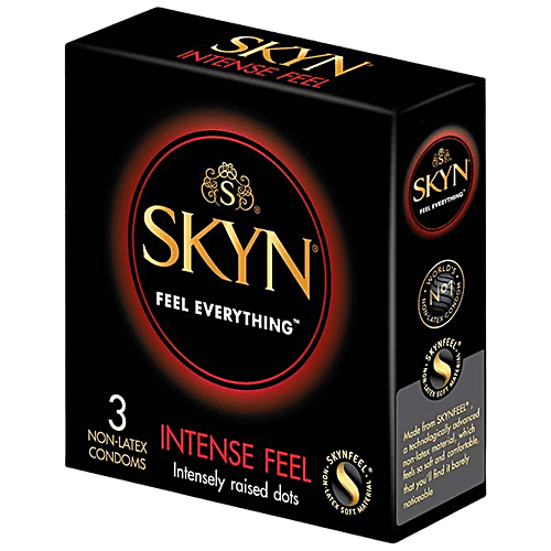 Buy SKYN Premium Condoms - Intense Feel, Non-latex Online at Best Price ...