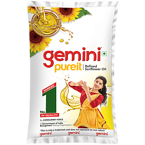 Buy Gemini Refined Sunflower Oil Online at Best Price of Rs 135 - bigbasket