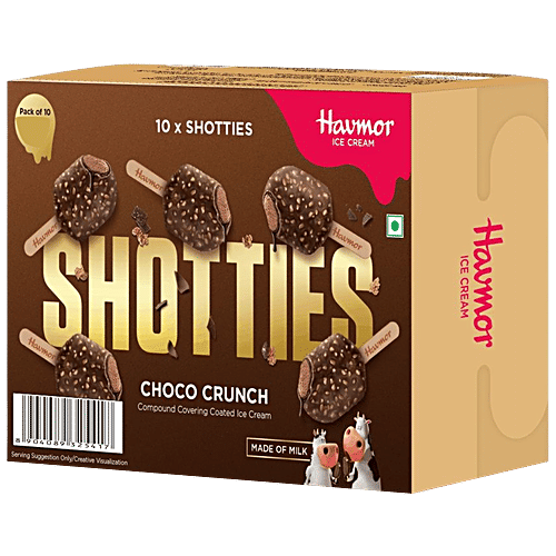 Buy Havmor Ice Cream - Shotties, Choco Crunch Online at Best Price of Rs 80.56 - bigbasket
