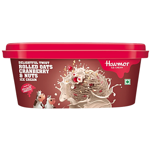 Buy Havmor Ice Cream - Rolled Oats Cranberry & Nuts Online at Best ...