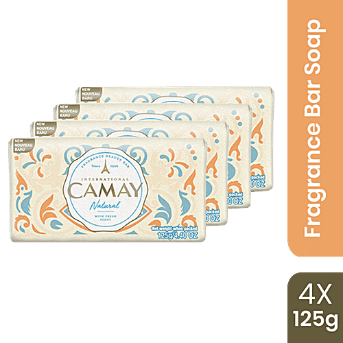 Buy Camay Natural Cedarwood & Bergamot Beauty Soap With Indulging ...