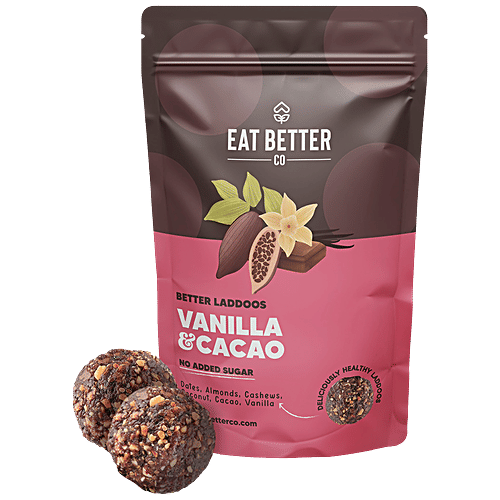 Buy Eat Better Co Better Laddoos - Vanilla & Cacao, No Added Sugar ...