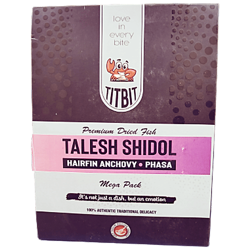 Buy TitBit Premium Dried Fish - Talesh Shidol Hairfin Anchovy Phasa ...