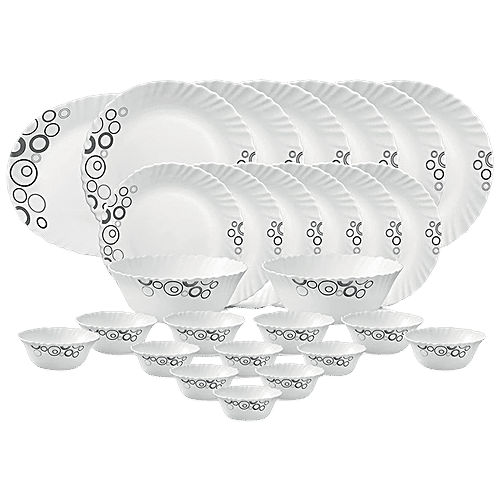 Buy Laopala Diva Dinner Set - Opalware, Classique, Misty Drop Online at ...