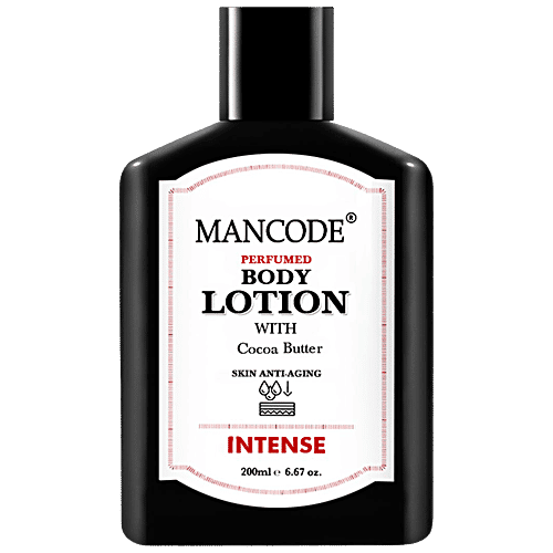 Buy Mancode Intense Perfumed Body Lotion - With Cocoa Butter Online at Best Price of Rs 226.85 ...