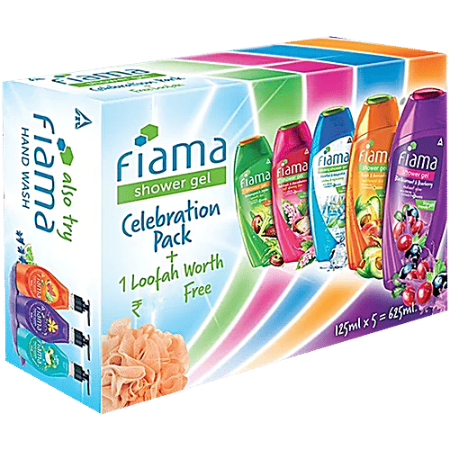 Buy Fiama Shower Gels - Assorted Fragrances, Celebration Pack Online at ...
