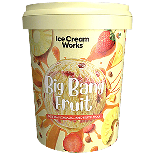 Buy Ice Cream Works Big Bang Fruit Ice Cream Online at Best Price of Rs ...