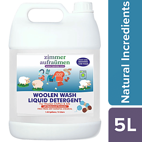 Buy Zimmer Aufraumen Wool Wash Liquid Detergent - Front Load Machine ...