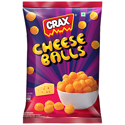 Buy Crax Cheese Balls Puffs Online at Best Price of Rs 23.51 - bigbasket