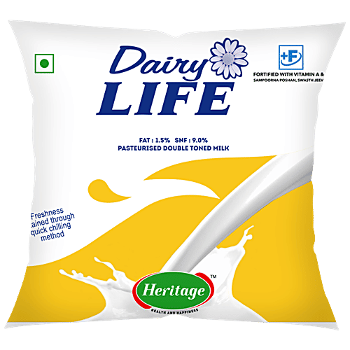 Buy Dairy Life Milk - Double Toned Online at Best Price of Rs null ...