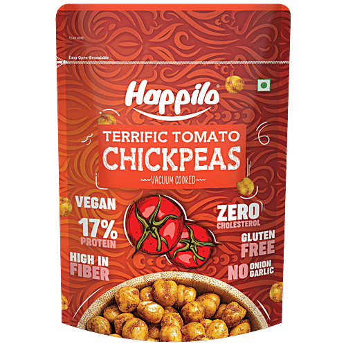 Buy Happilo Terrific Tomato Chickpeas Online at Best Price of Rs 74 ...