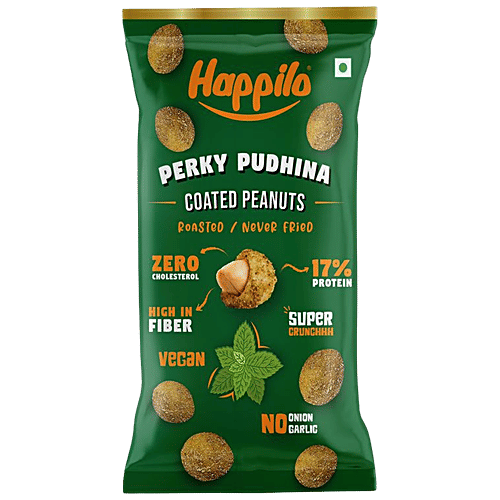 Buy Happilo Perky Pudhina Coated Peanuts Online at Best Price of Rs 20 ...