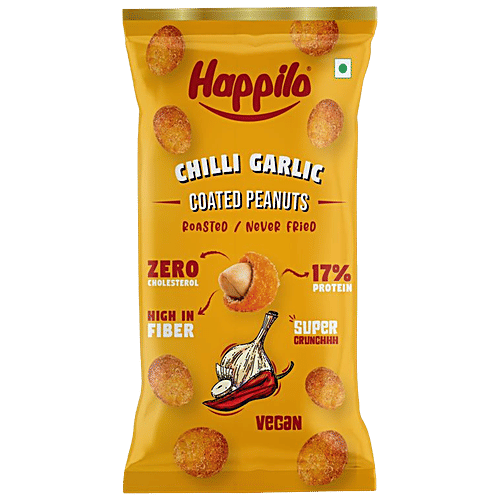 Buy Happilo Chilli Garlic Coated Peanuts Online at Best Price of Rs 20 ...