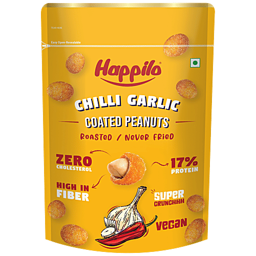 Buy Happilo Chilli Garlic Coated Peanuts Online at Best Price of Rs 79 ...