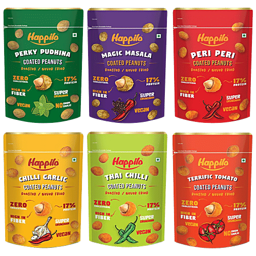Buy Happilo Coated Peanuts - Assorted Online at Best Price of Rs 594 ...