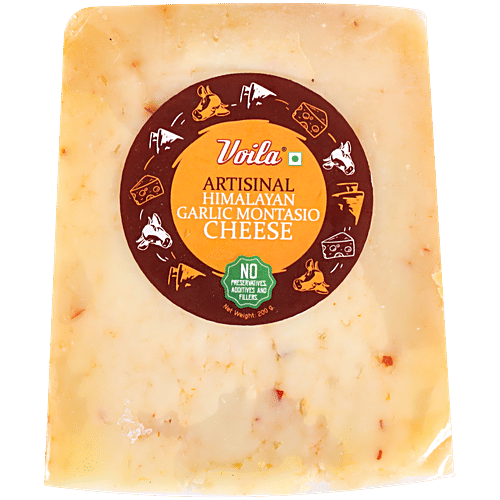 Buy VOILA Himalayan Garlic Montasio Cheese Artisanal Online at Best ...