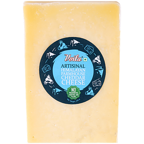 Buy VOILA Himalayan Farmhouse Cheddar Cheese Artisanal Online at Best ...