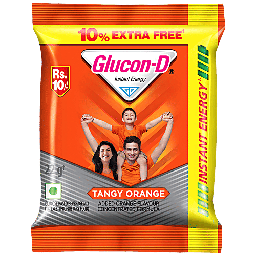 Buy Glucon-D Instant Energy Nutrition Drink - Tangy Orange Online at Best Price of Rs 120 ...
