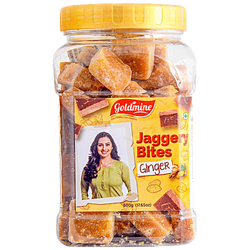 Buy Goldmine Jaggery Bites - Ginger Online at Best Price of Rs 150 ...