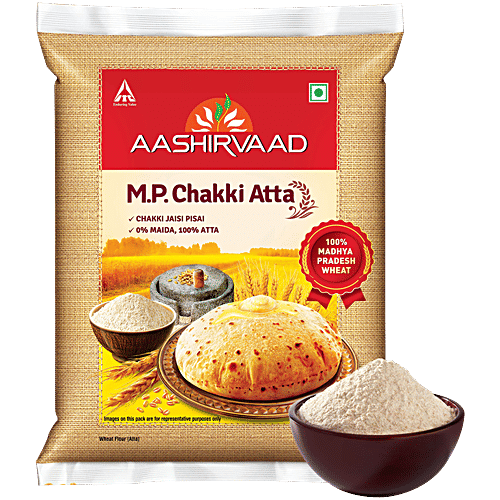 Buy Aashirvaad MP Chakki Atta Online at Best Price of Rs 280 - bigbasket