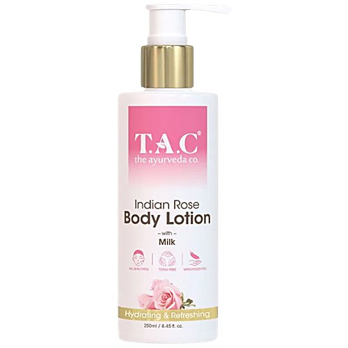 Buy TAC - The Ayurveda Co. Indian Rose Body Lotion With Milk Online at ...