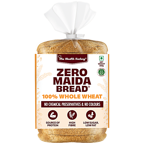 Buy The Health Factory 100% Whole Wheat Bread Online at Best Price of ...