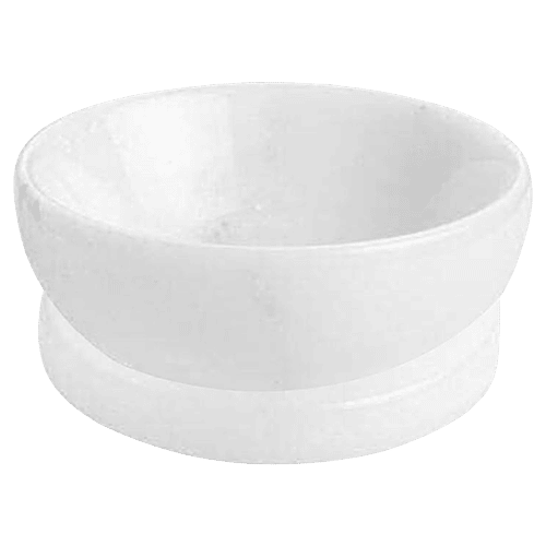 Buy Stoneware Marble Pooja Diya/Deepak - Small Online at Best Price of ...