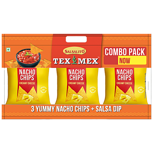 Buy Tex Mex Salsalito Nacho Combi Pack 3*55gm + Salsa Dip 35g Online at ...
