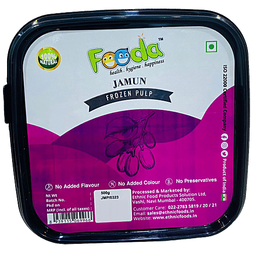 Buy Fooda Jamun Pulp - Frozen Fresh Online at Best Price of Rs 236 ...