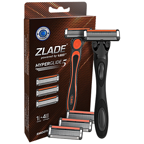 Buy Zlade HyperGlide5 Advanced Shaving System For Men Online at Best ...