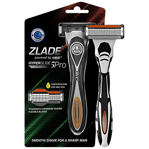 Buy Zlade HyperGlide5 Pro Shaving Razor For Men - Sports Edition Online ...