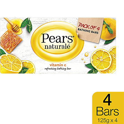 Buy Pears Naturale Vitamin C Refreshing Bathing Bar Online at Best ...