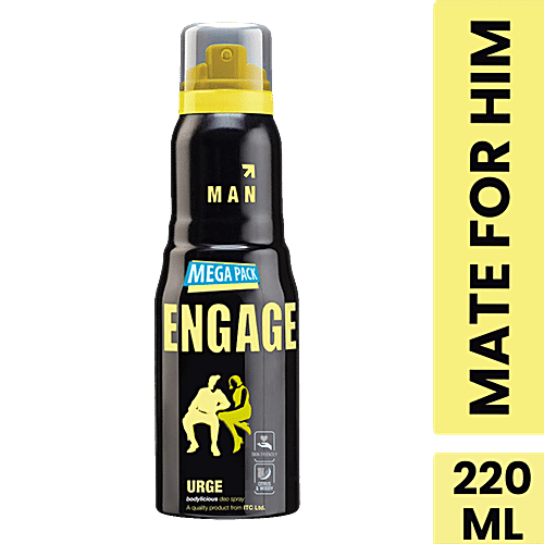 Buy Engage Urge Bodylicious Deo Spray - For Men, Citrus & Woody Online at Best Price of Rs null ...