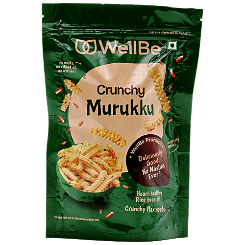 Buy WellBe Crunchy Murukku Online at Best Price of Rs 85 - bigbasket