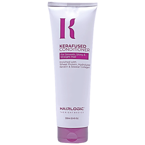 Buy Hair Logic Kerafused Conditioner - For Smooth, Shiny & Straight ...