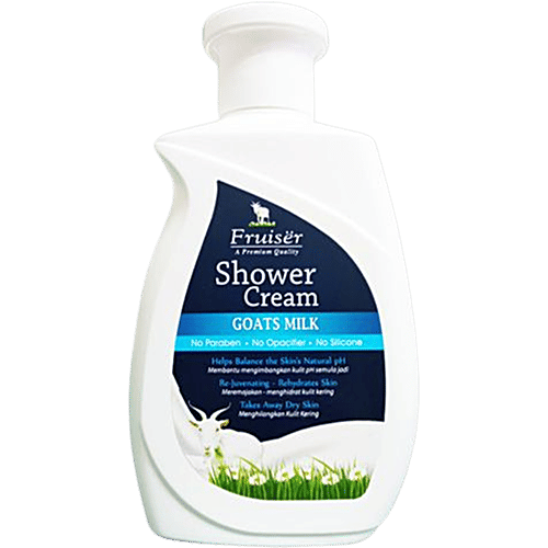 Buy FRUISER Shower Cream Goats Milk Online at Best Price of Rs 299 ...