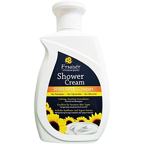 Buy FRUISER Shower Cream Sunflower With Yogurt Online at Best Price of ...