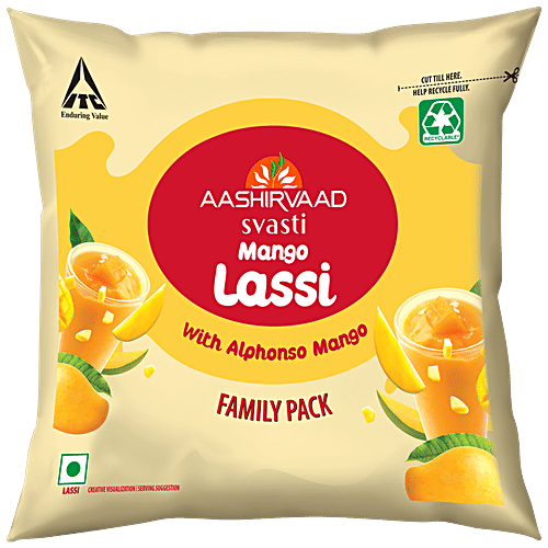 Buy Aashirvaad Svasti Mango Lassi Online at Best Price of Rs null ...