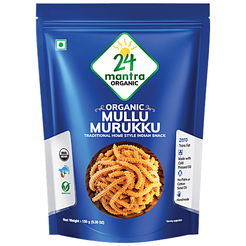 Buy 24 Mantra Organic Mullu Murukku Online at Best Price of Rs 89.1 - bigbasket