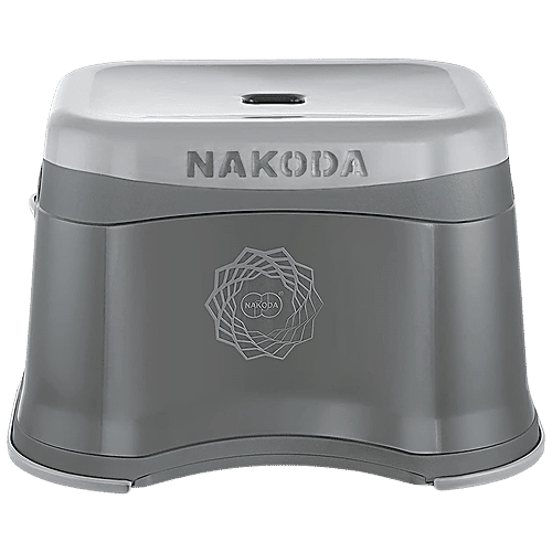 Buy Nakoda Stool Medium Grey - Nexon Square Designer Patla Online at ...