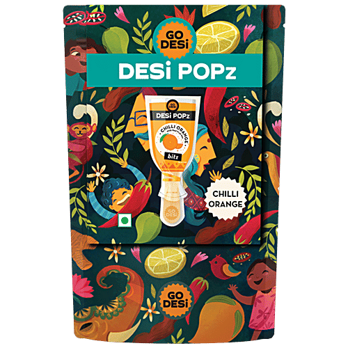 Buy GO DESi Chilli Orange Desi Popz Lollipop Candy Online at Best Price ...