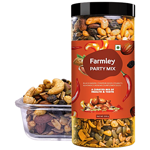 Buy Farmley Party Mix - Mixed Nuts, Healthy Snacks Contains Mixed Dry ...