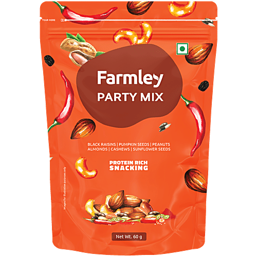 Buy Farmley Party Mix - Mixed Nuts, Healthy Snacks Contains Mixed Dry ...