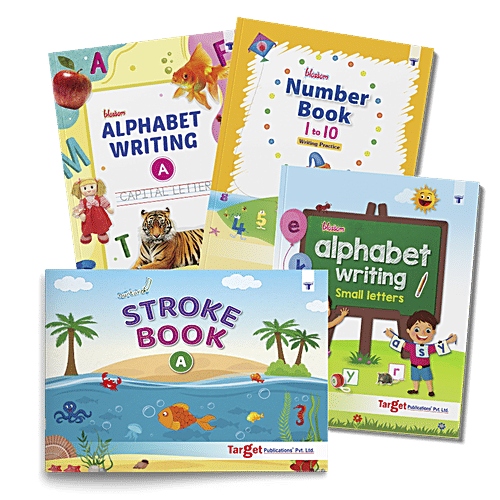Buy Target Publications Nursery Writing Books - For Kids 2 to 6 Years ...