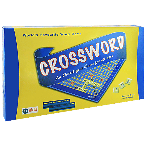 Buy Ekta Crossword An English Word Puzzle Game Crossword Board Game For ...